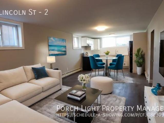 2 Br, 1 bath, Condo 617 Lincoln St