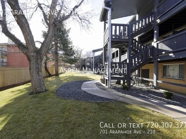 2 Br, 1 bath, Condo 701 Arapahoe Ave
