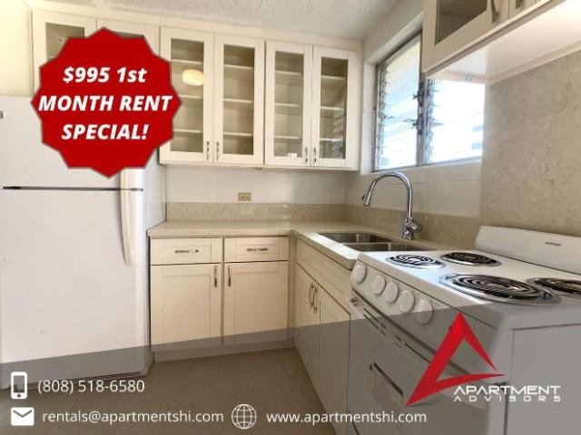 2 Br, 1 bath, Condo 716 Lukepane Ave