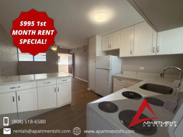 2 Br, 1 bath, Condo 716 Lukepane Ave