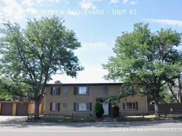 2 Br, 1 bath, Condo 9000 East Montview Boulevard