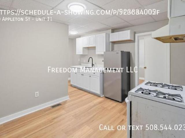 2 Br, 1 bath, Condo 90 Appleton St