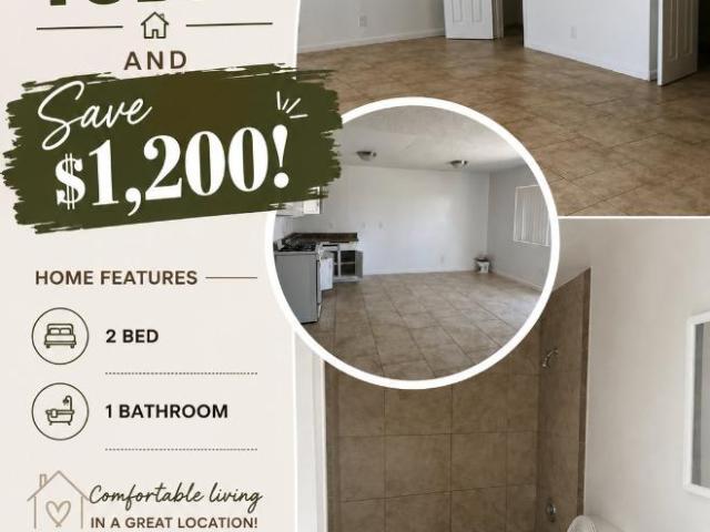 2 Br, 1 bath, Condo 11895 White Ave