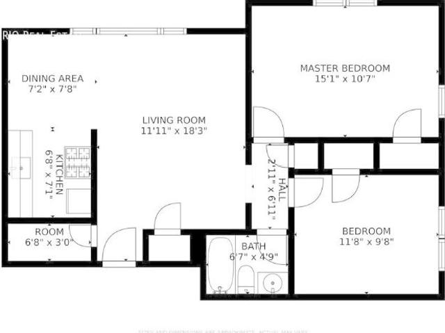 2 Br, 1 bath, Condo 1180 Colorado Boulevard