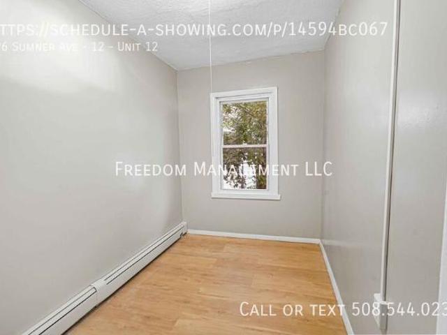 2 Br, 1 bath, Condo 126 Sumner Ave