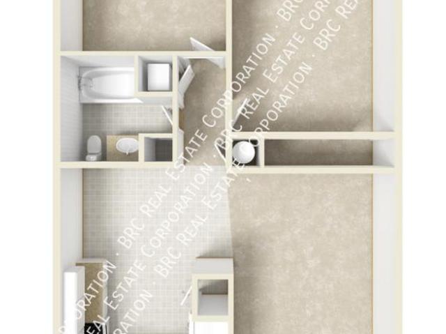 2 Br, 1 bath, Condo 1300 Milky Way
