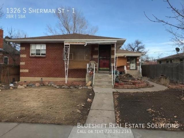 2 Br, 1 bath, Condo 1326 S Sherman St