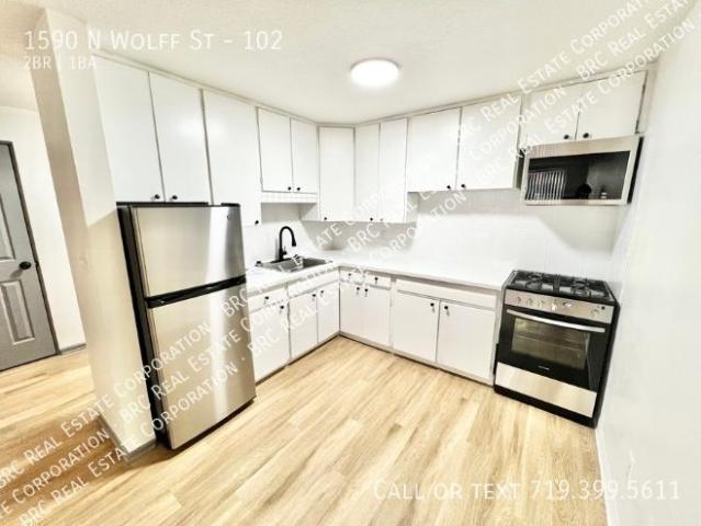 2 Br, 1 bath, Condo 1590 N Wolff St