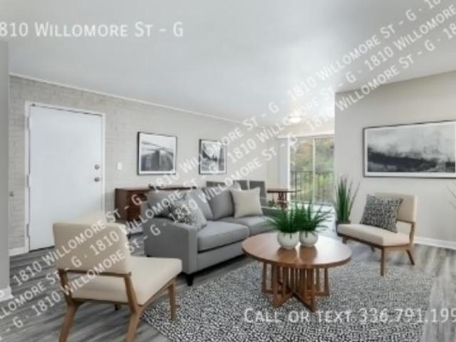 2 Br, 1 bath, Condo 1810 Willomore St