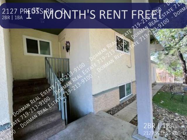 2 Br, 1 bath, Condo 2127 Preuss Rd
