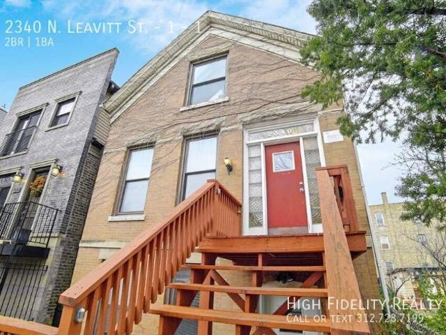 2 Br, 1 bath, Condo 2340 N Leavitt St