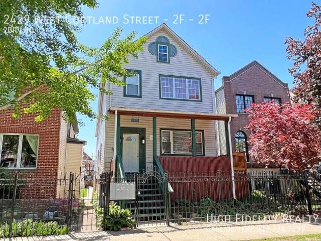 2 Br, 1 bath, Condo 2429 West Cortland Street 2f