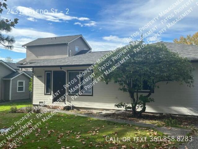 2 Br, 1 bath, Condo 2431 Toledo St