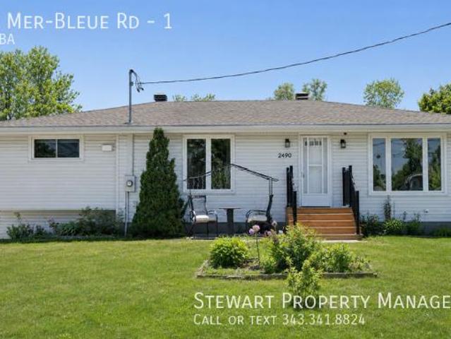 2 Br, 1 bath, Condo 2490 Mer bleue Rd