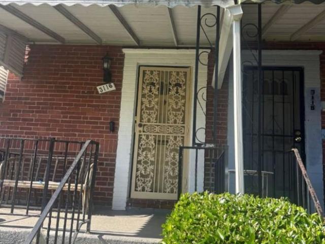 2 Br, 1 bath, Condo 3116 E Federal St