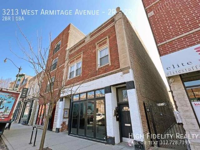 2 Br, 1 bath, Condo 3213 W Armitage Ave