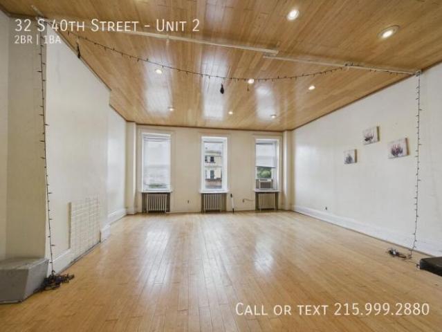 2 Br, 1 bath, Condo 32 S 40th Street