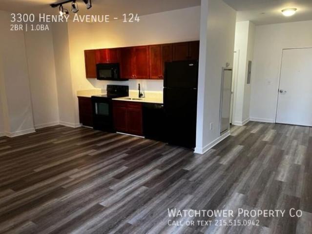 2 Br, 1 bath, Condo 3300 Henry Avenue