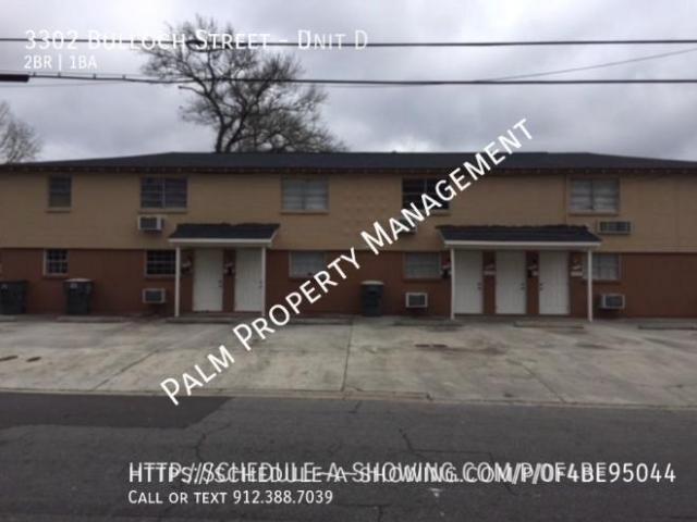 2 Br, 1 bath, Condo 3302 Bulloch Street