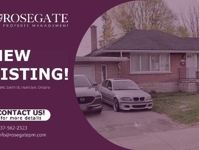 2 Br, 1 bath, Other 841 Garth Street
