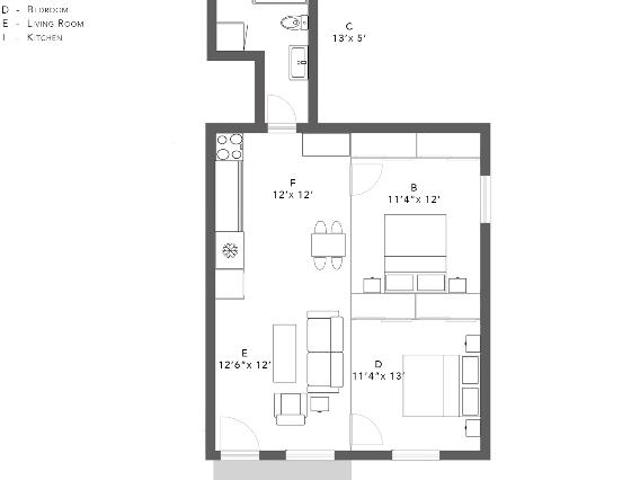 2 Br, 1 bath, Other 2 School Street