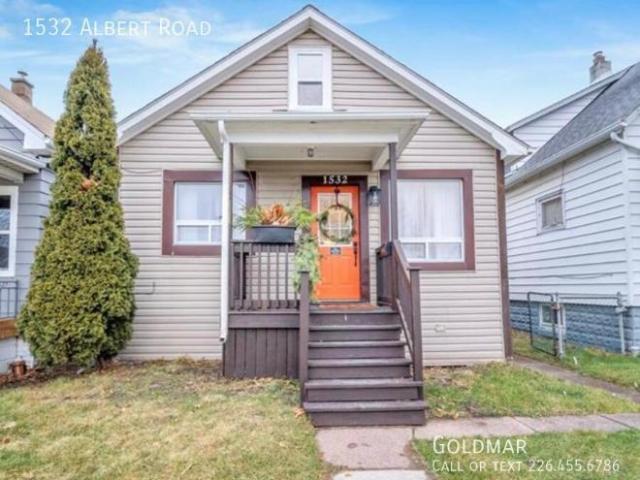 2 Br, 1 bath, Single Family 1532 Albert Road