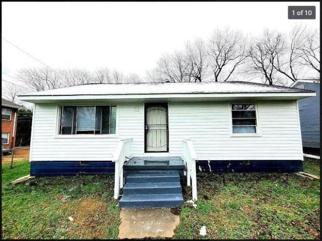 2 Br, 1 bath, Single Family 1617 Spotsylvania St