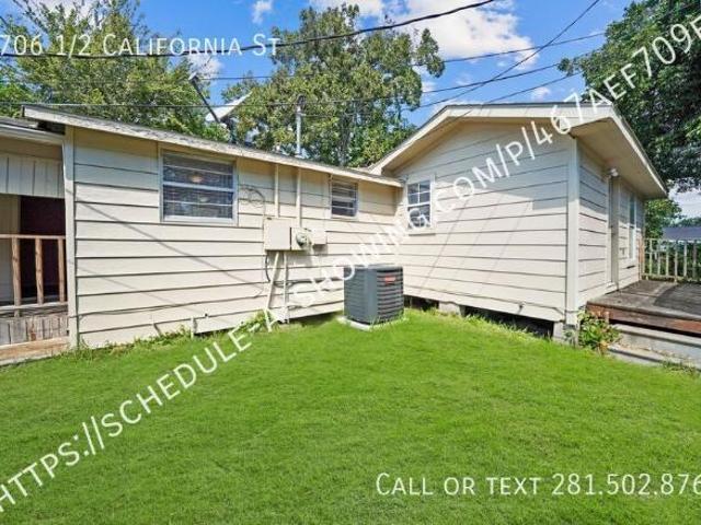 2 Br, 1 bath, Single Family 1706 1/2 California St