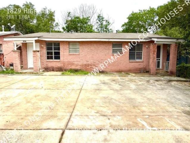 2 Br, 1 bath, Single Family 1829 Highland Blvd