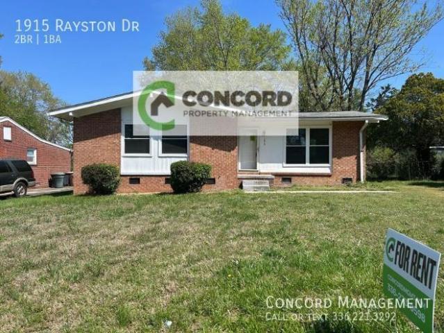 2 Br, 1 bath, Single Family 1915 Rayston Dr