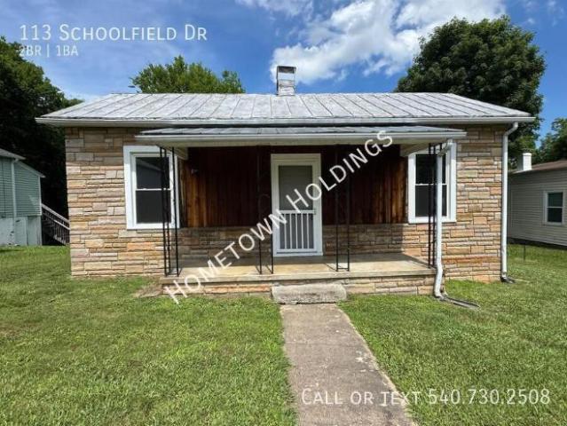 2 Br, 1 bath, Single Family 113 Schoolfield Dr