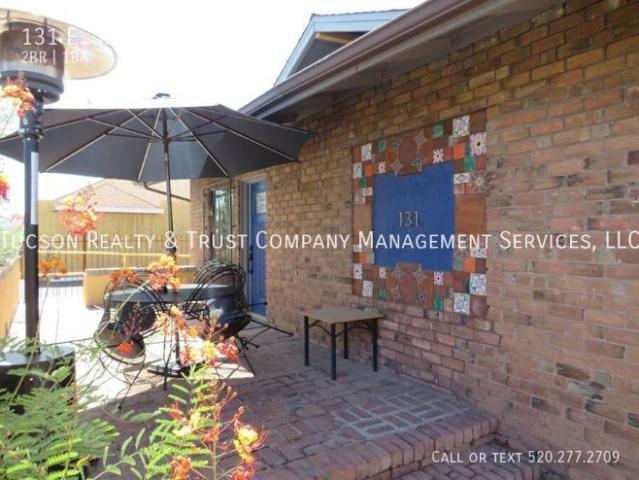 2 Br, 1 bath, Single Family 131 E Speedway Blvd