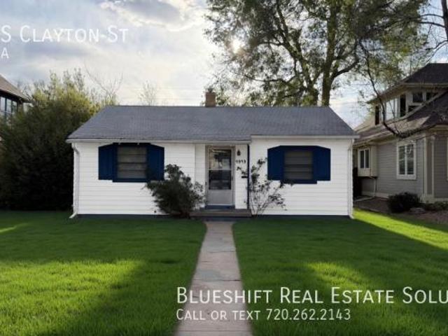 2 Br, 1 bath, Single Family 2525 S Clayton St