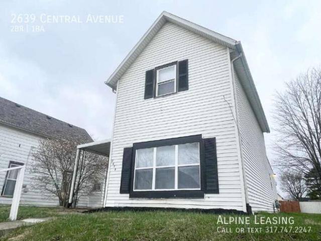 2 Br, 1 bath, Single Family 2639 Central Avenue