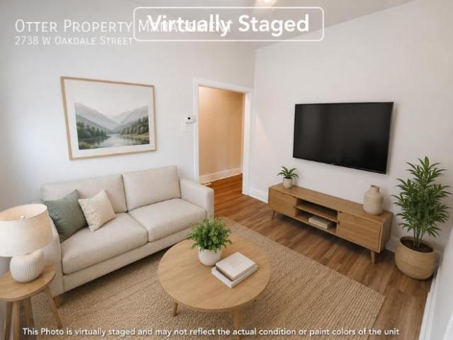 2 Br, 1 bath, Single Family 2738 W Oakdale Street