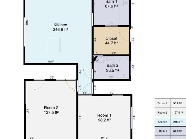 2 Br, 1 bath, Single Family 2842 South Coconino Vista