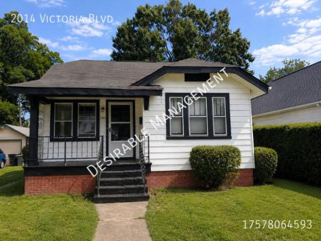2 Br, 1 bath, Single Family 2014 Victoria Blvd