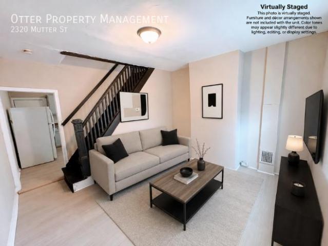 2 Br, 1 bath, Single Family 2320 Mutter St