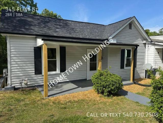 2 Br, 1 bath, Single Family 345 Flint St