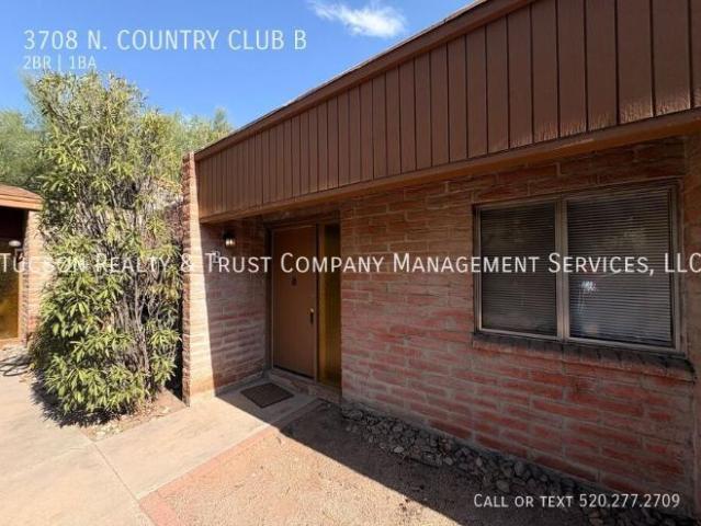 2 Br, 1 bath, Single Family 3708 N Country Club
