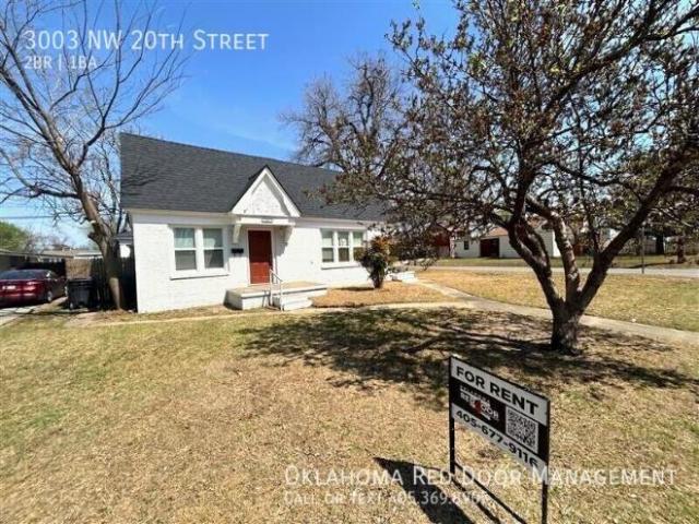 2 Br, 1 bath, Single Family 3003 NW 20th Street
