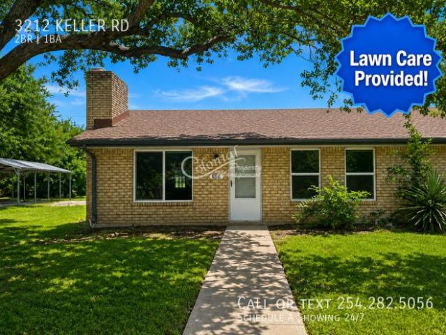 2 Br, 1 bath, Single Family 3212 Keller Rd