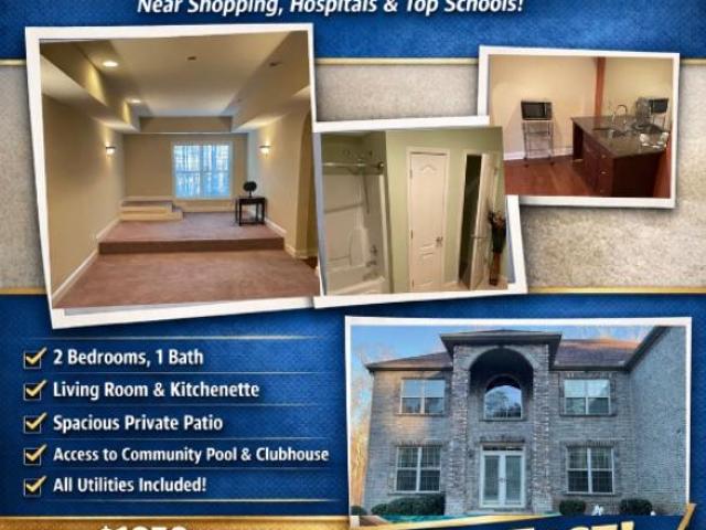 2 Br, 1 bath, Single Family 4304 Boardwalk NE