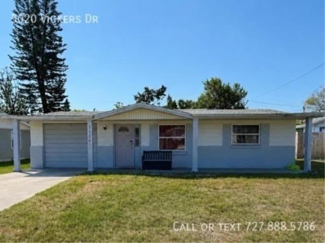 2 Br, 1 bath, Single Family 5020 Vickers Dr