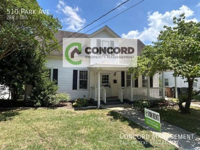 2 Br, 1 bath, Single Family 510 Park Ave