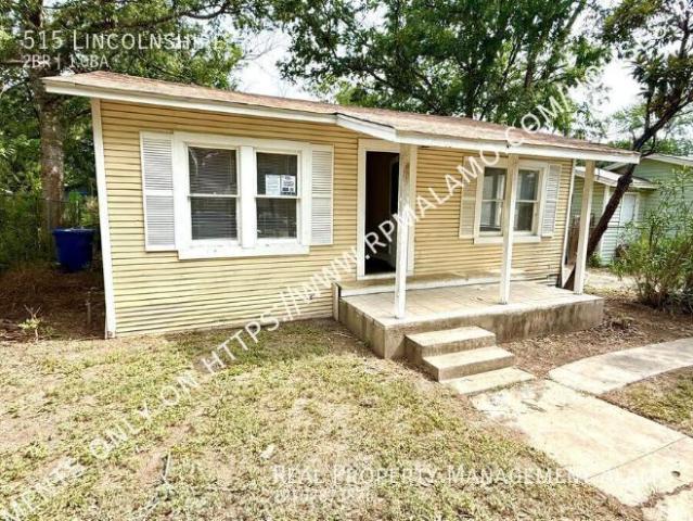 2 Br, 1 bath, Single Family 515 Lincolnshire