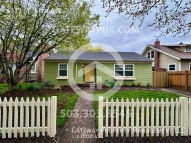 2 Br, 1 bath, Single Family 6312 SE 17th Ave