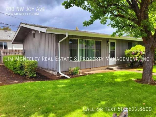 2 Br, 1 bath, Single Family 700 NW Joy Ave