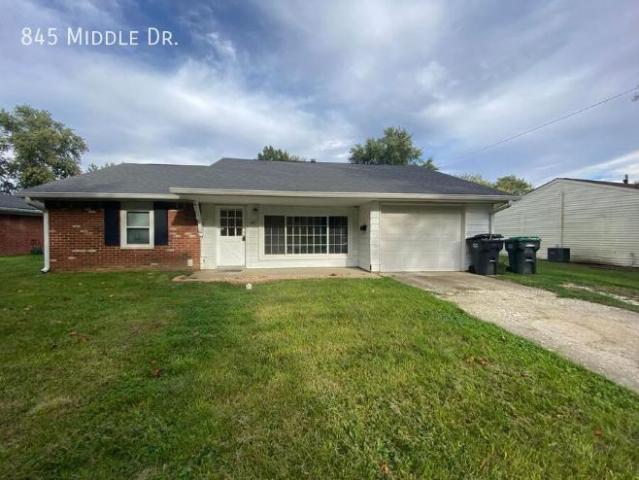 2 Br, 1 bath, Single Family 845 Middle Dr