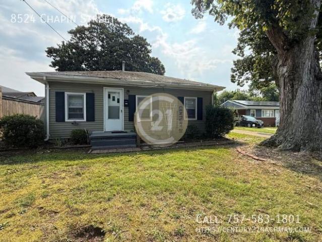 2 Br, 1 bath, Single Family 8524 Chapin Street